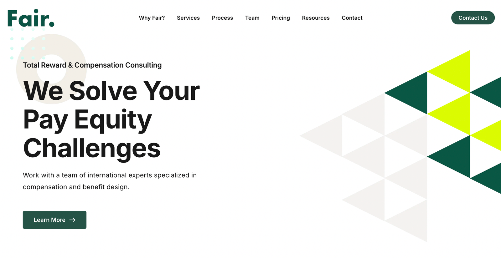 Fair. Reward Consulting .:. We Solve Your Pay & Equity Puzzles